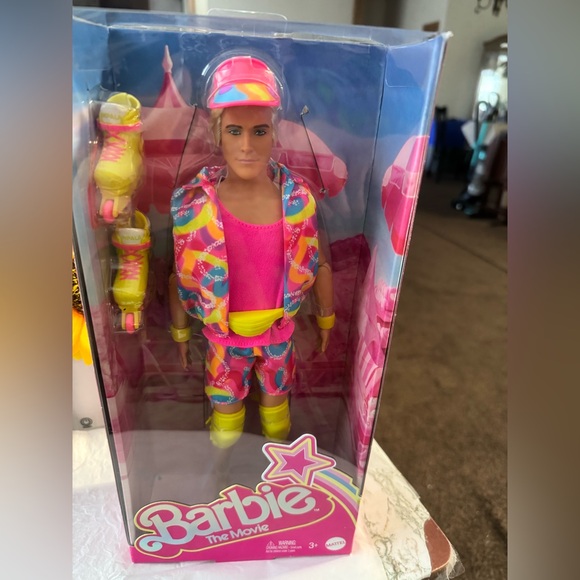 Mattel | Toys | Barbie The Movie Doll Ken Roller Blading Skates Blade ...